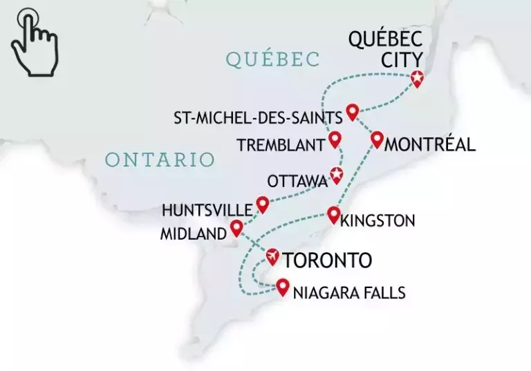 7 Maps Of Canada For Road Trip Planning | Enjoy Travel