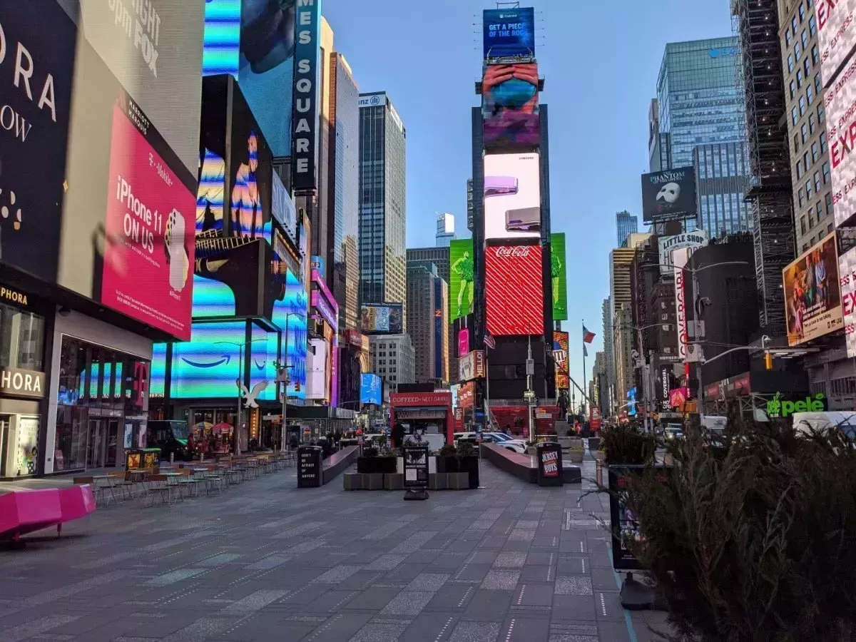 New York Lockdown: Photos Show Effects Of Coronavirus | Enjoy Travel